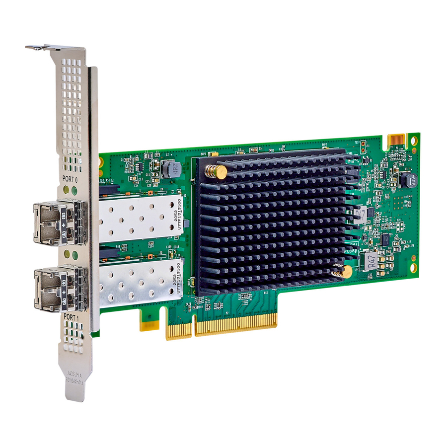 EMULEX FIBRE CHANNEL USER MANUAL Pdf Download | ManualsLib