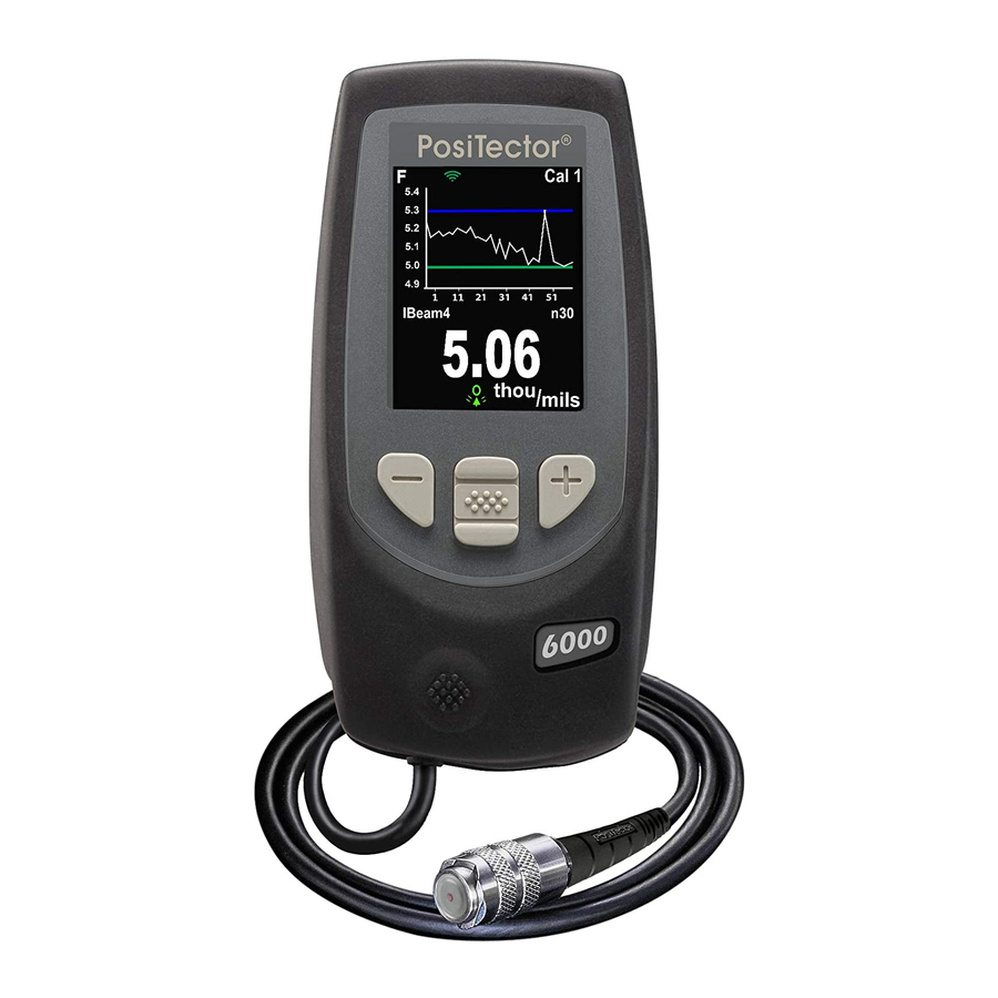 POSITECTOR 6000 QUICK MANUAL Pdf Download | ManualsLib