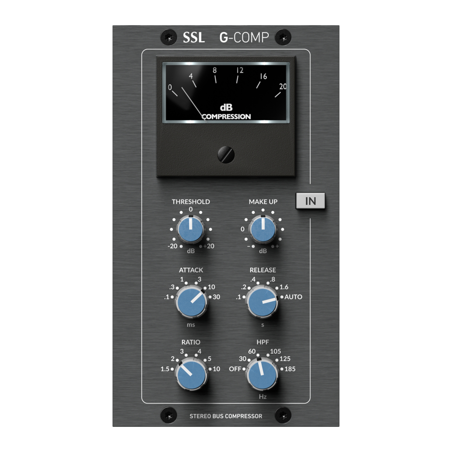 SOLID STATE LOGIC SSL G SERIES USER MANUAL Pdf Download | ManualsLib