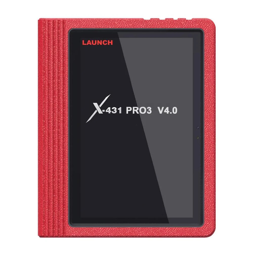 LAUNCH TECH X-431 PRO3 USER MANUAL Pdf Download | ManualsLib