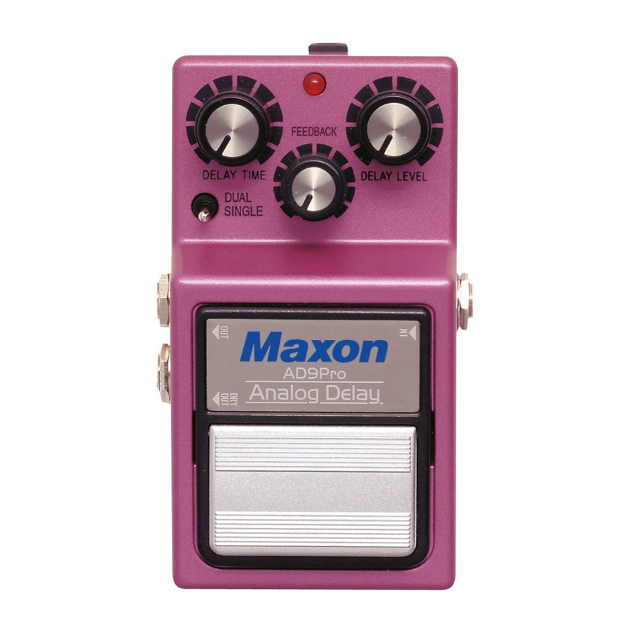 MAXON AD9PRO USER MANUAL Pdf Download | ManualsLib