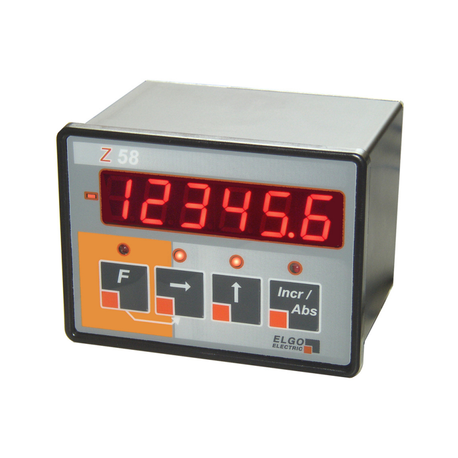 ELGO ELECTRONIC Z58-6 SERIES MANUAL Pdf Download | ManualsLib