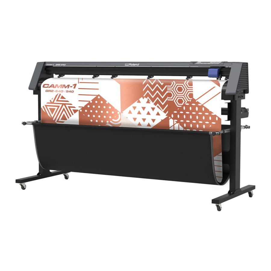 ROLAND CAMM-1 GR2-640 INSTALLATION MANUAL Pdf Download | ManualsLib