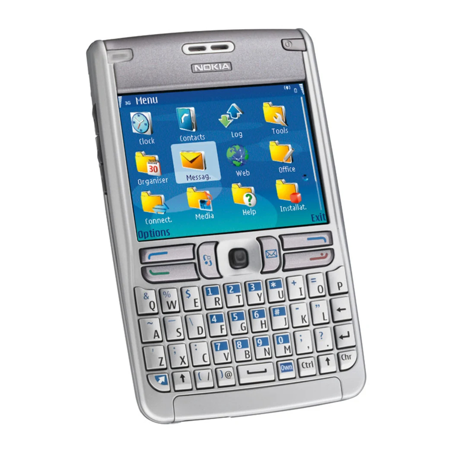 NOKIA E62 SERVICE MANUAL Pdf Download | ManualsLib