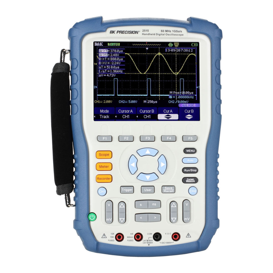 BK PRECISION 2510 SERIES USER MANUAL Pdf Download | ManualsLib