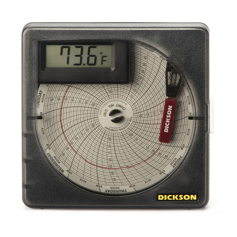 DICKSON SL4 USER MANUAL & PRODUCT MANUAL Pdf Download | ManualsLib