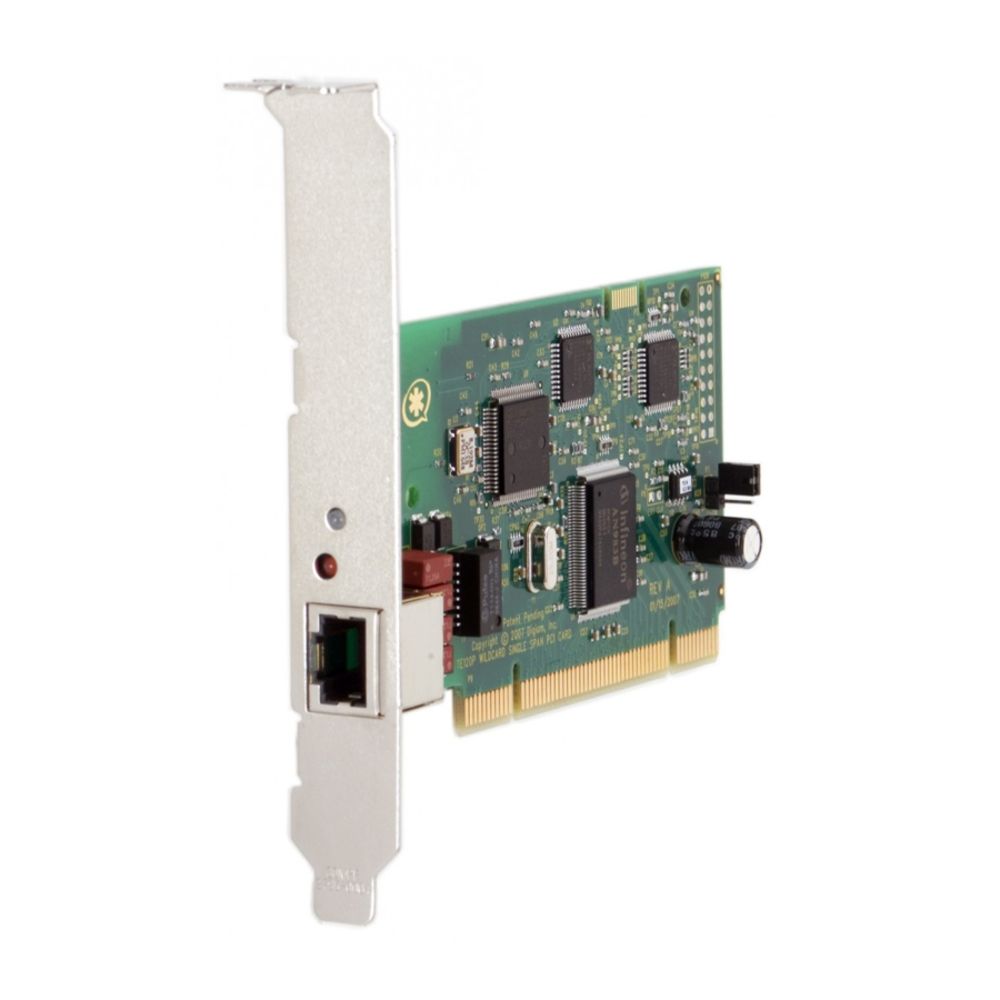 DIGIUM TE120 SERIES USER MANUAL Pdf Download | ManualsLib