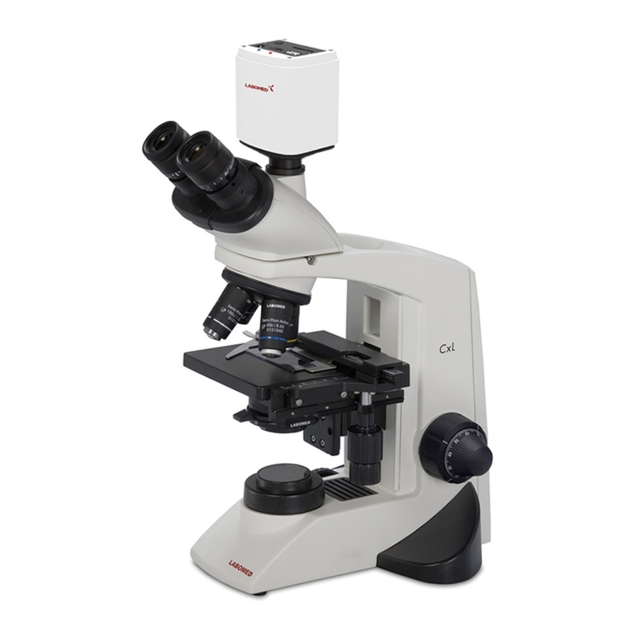 LABOMED CXL DARK FIELD KIT USER MANUAL Pdf Download | ManualsLib