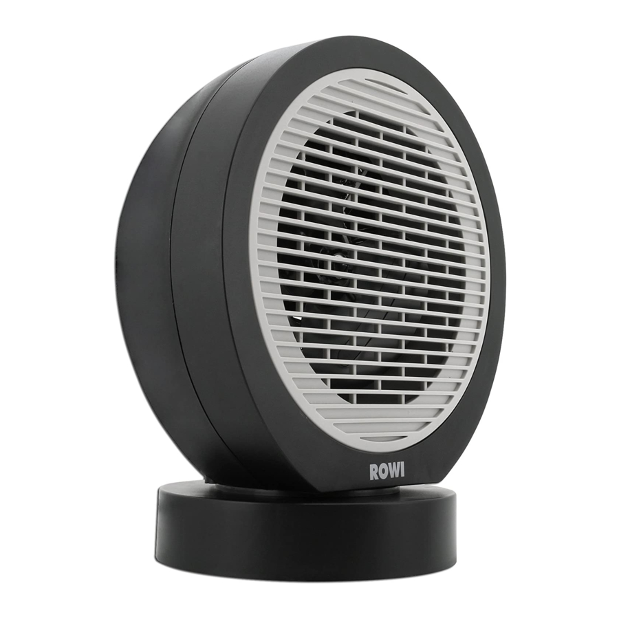 ROWI HHL 2000/3/3 INSTRUCTIONS FOR USE MANUAL Pdf Download | ManualsLib