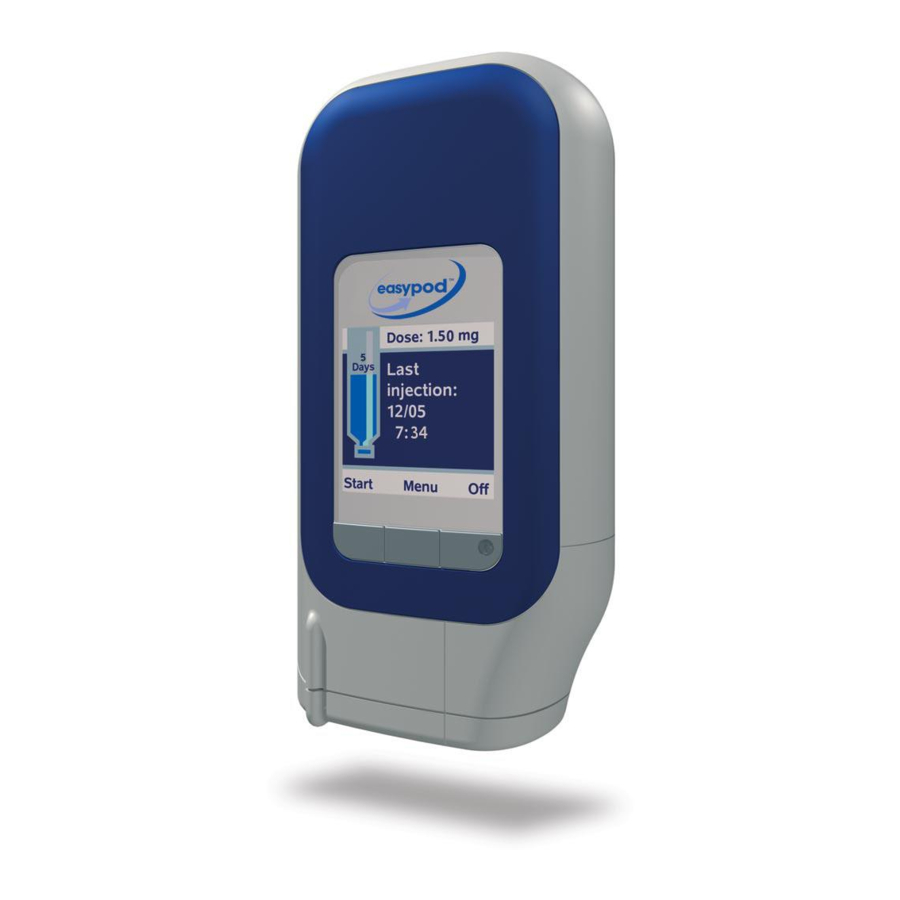 MERCK EMD SERONO EASYPOD MANUAL Pdf Download | ManualsLib