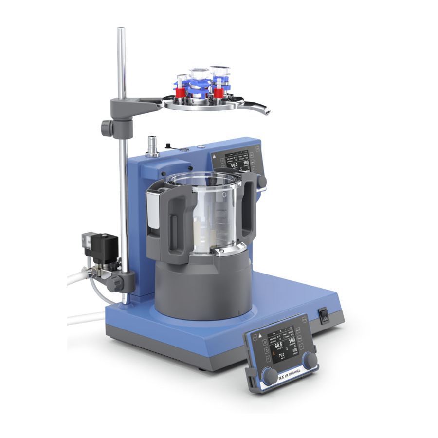 IKA LR 1000 BASIC OPERATING INSTRUCTIONS MANUAL Pdf Download | ManualsLib