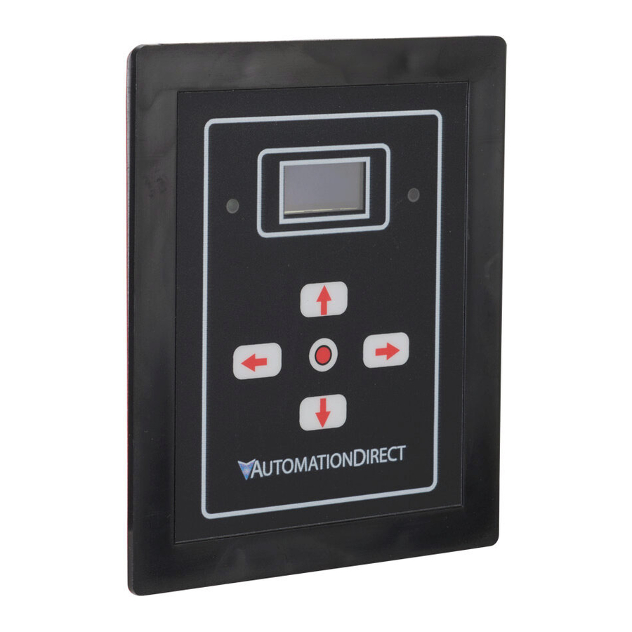 AUTOMATIONDIRECT.COM SR35-KPD-REM USER MANUAL Pdf Download | ManualsLib