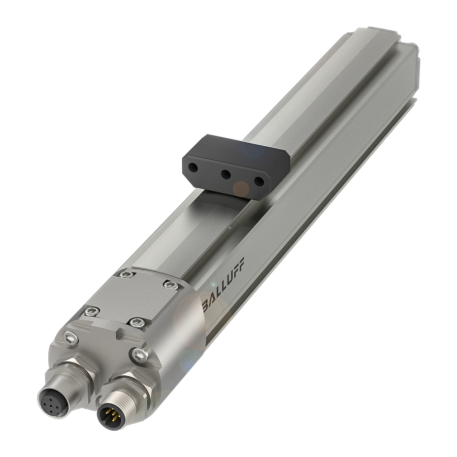 BALLUFF BTL5-H1 -M -P-S 92/KA SERIES USER MANUAL Pdf Download | ManualsLib