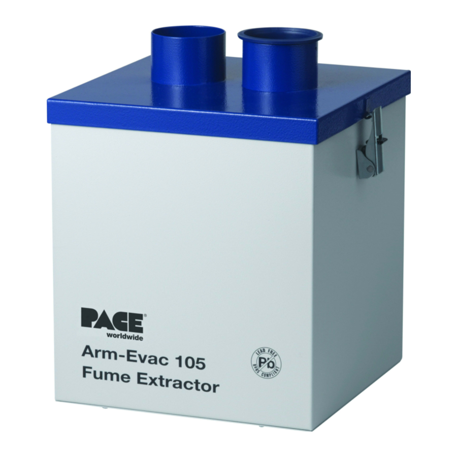 PACE ARM-EVAC 105 MANUAL Pdf Download | ManualsLib