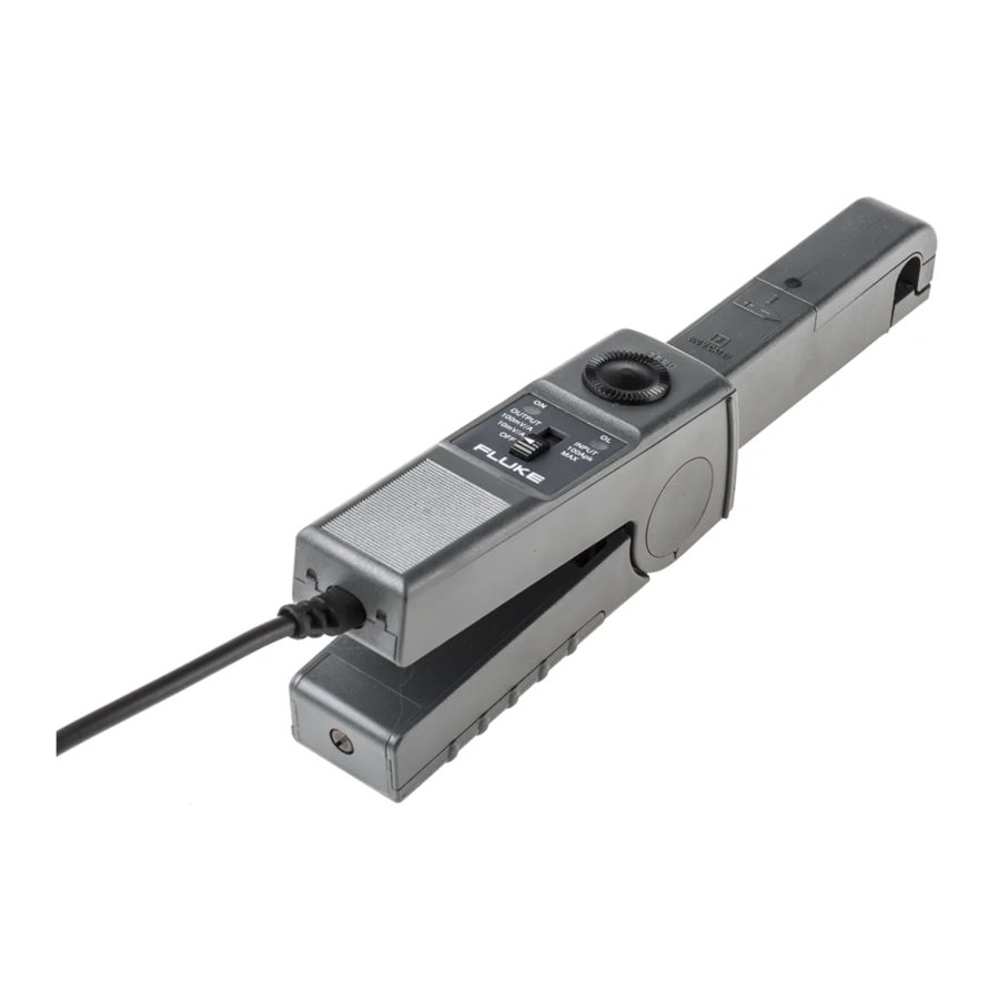 FLUKE 80I-110S INSTRUCTIONS MANUAL Pdf Download | ManualsLib