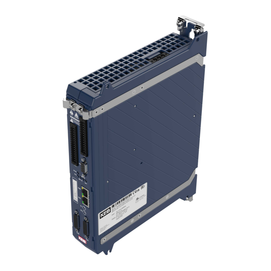 KEB COMBIVERT S6 SERIES INSTRUCTIONS FOR USE MANUAL Pdf Download ...