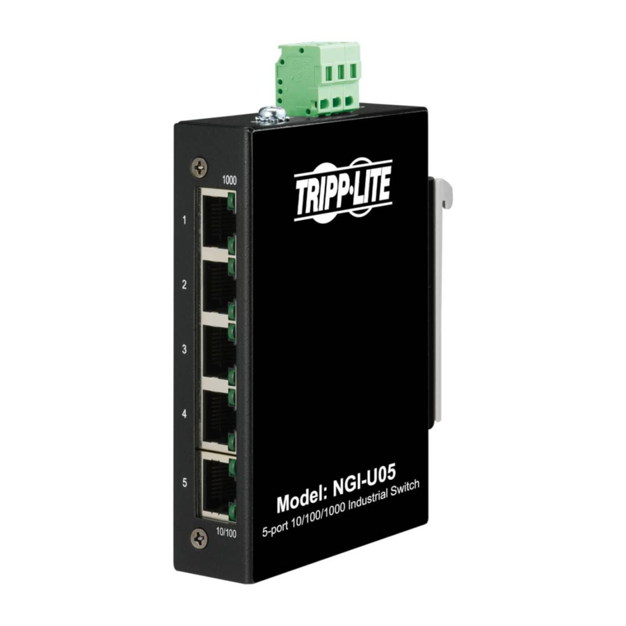 TRIPP LITE NGI-U05 OWNER'S MANUAL Pdf Download | ManualsLib