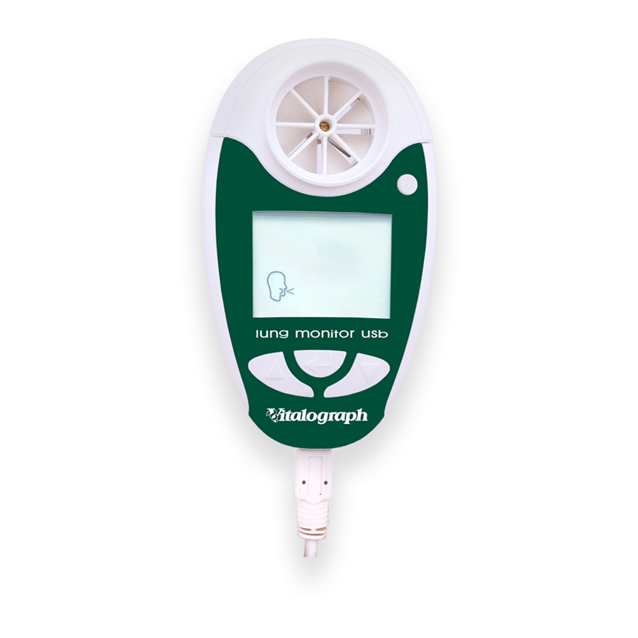 VITALOGRAPH LUNG MONITOR USER MANUAL Pdf Download | ManualsLib
