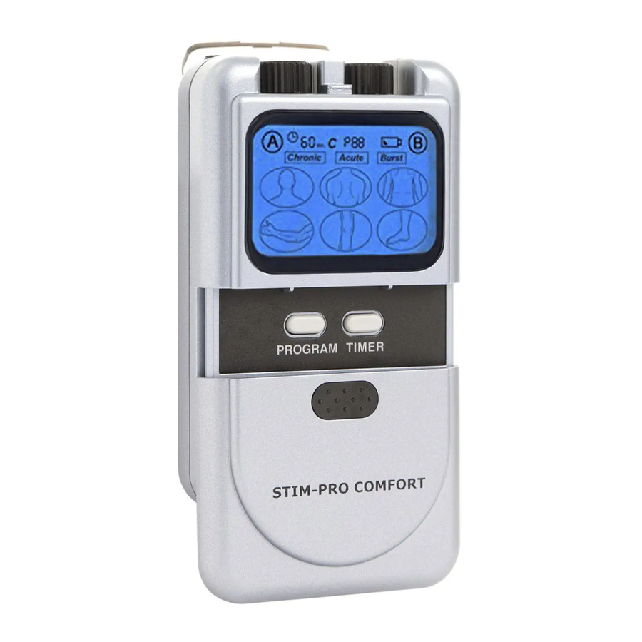 AXION STIM-PRO COMFORT MANUAL Pdf Download | ManualsLib