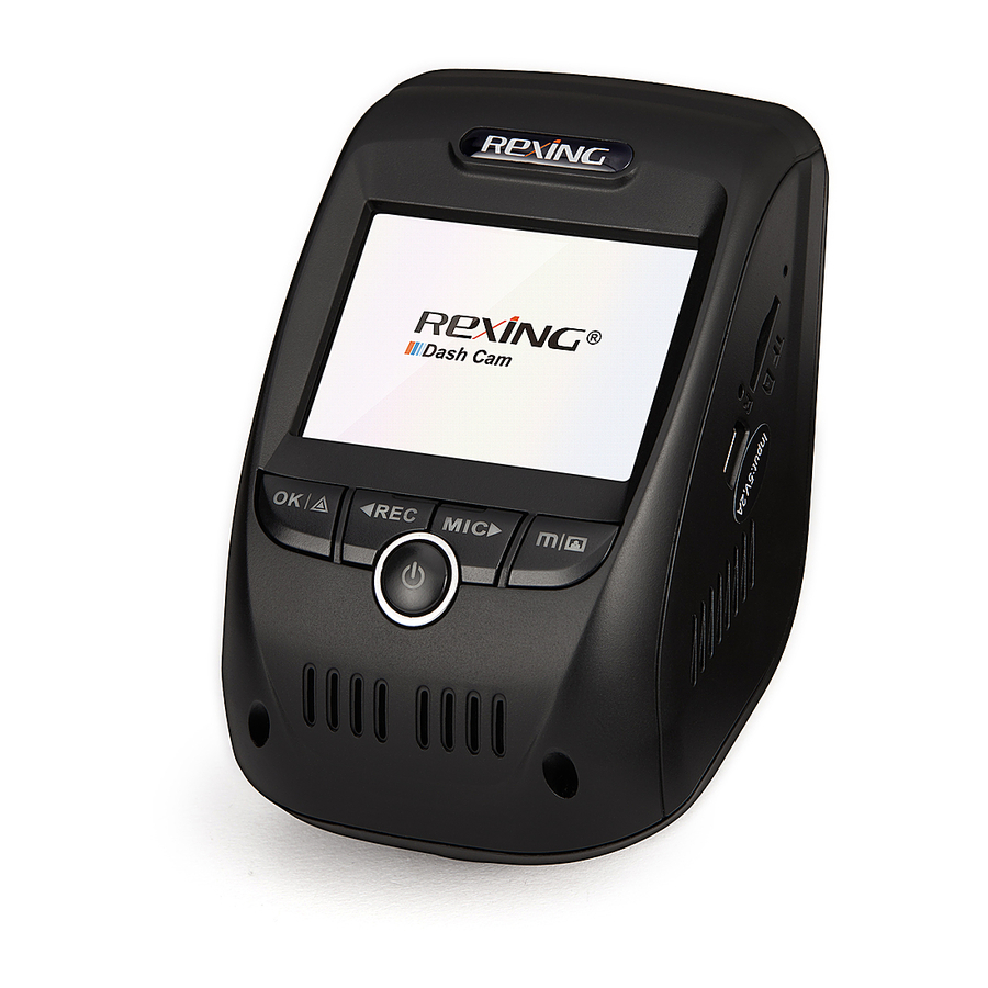 REXING V1P MAX QUICK START MANUAL Pdf Download | ManualsLib