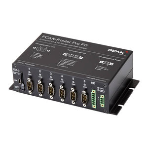 PEAK PCAN-ROUTER PRO FD USER MANUAL Pdf Download | ManualsLib