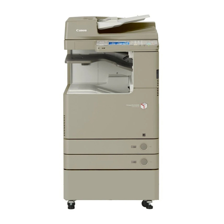CANON IMAGERUNNER ADVANCE C2020I SERVICE INFORMATION Pdf Download ...