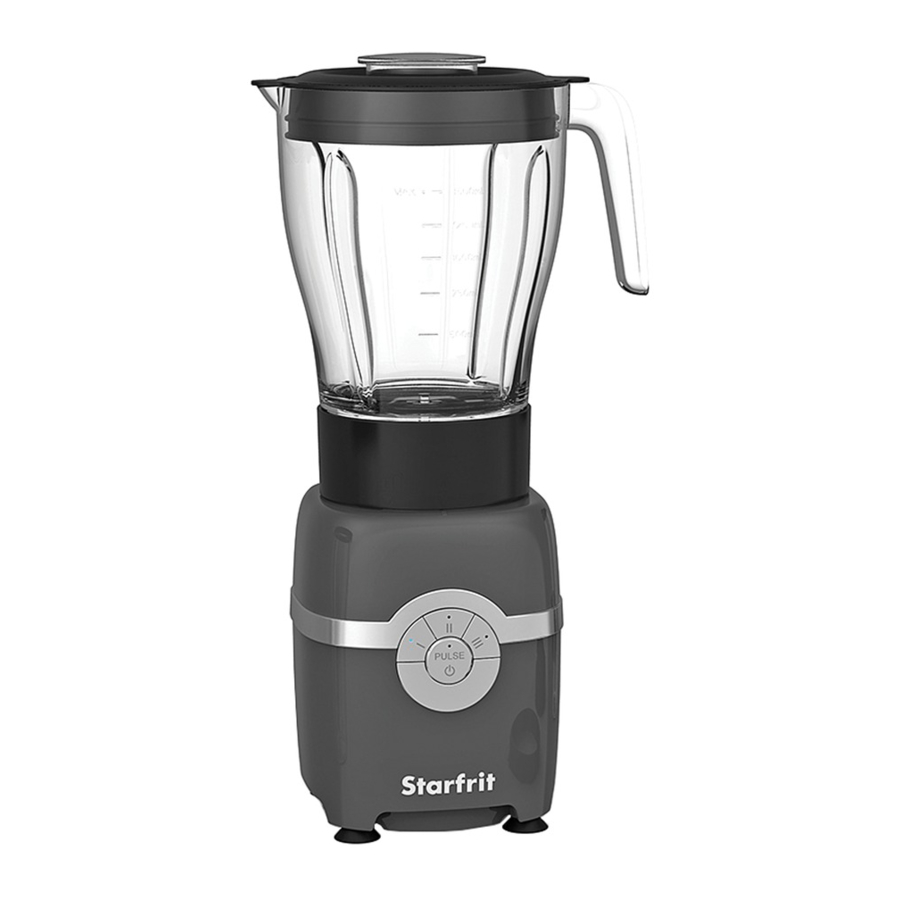 STARFRIT 024306 INSTRUCTIONS FOR USE AND CARE + RECIPES Pdf Download ...