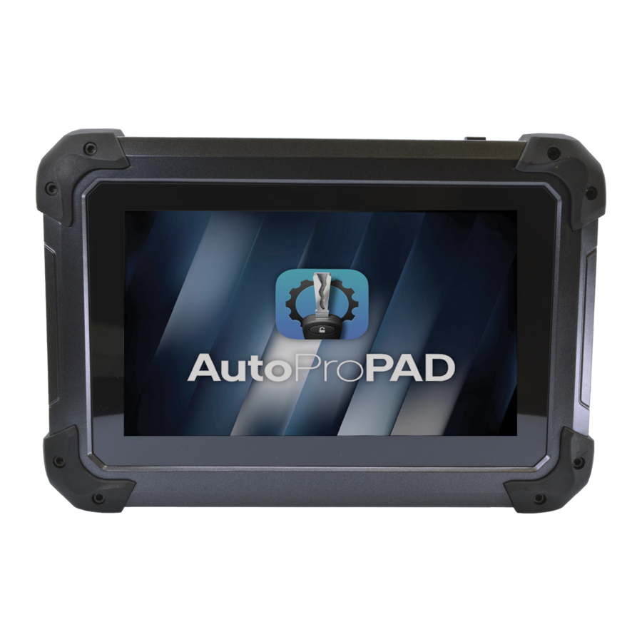XTOOL AUTOPROPAD BASIC USER MANUAL Pdf Download | ManualsLib