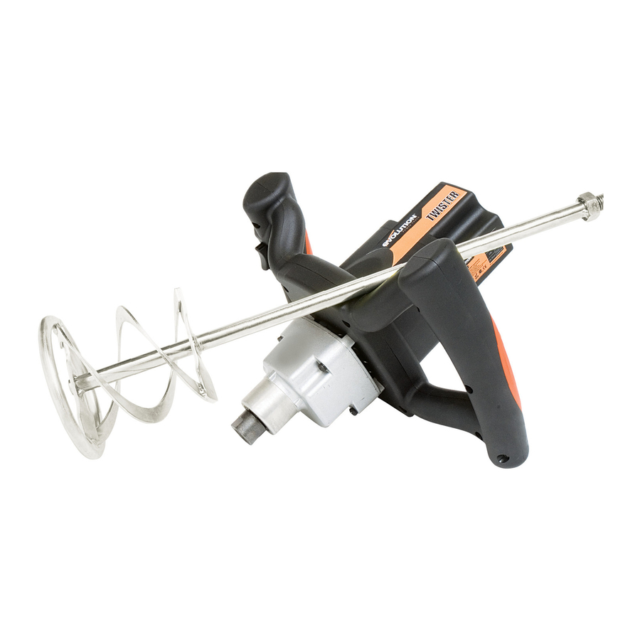 EVOLUTION TWISTER ORIGINAL INSTRUCTIONS MANUAL Pdf Download | ManualsLib