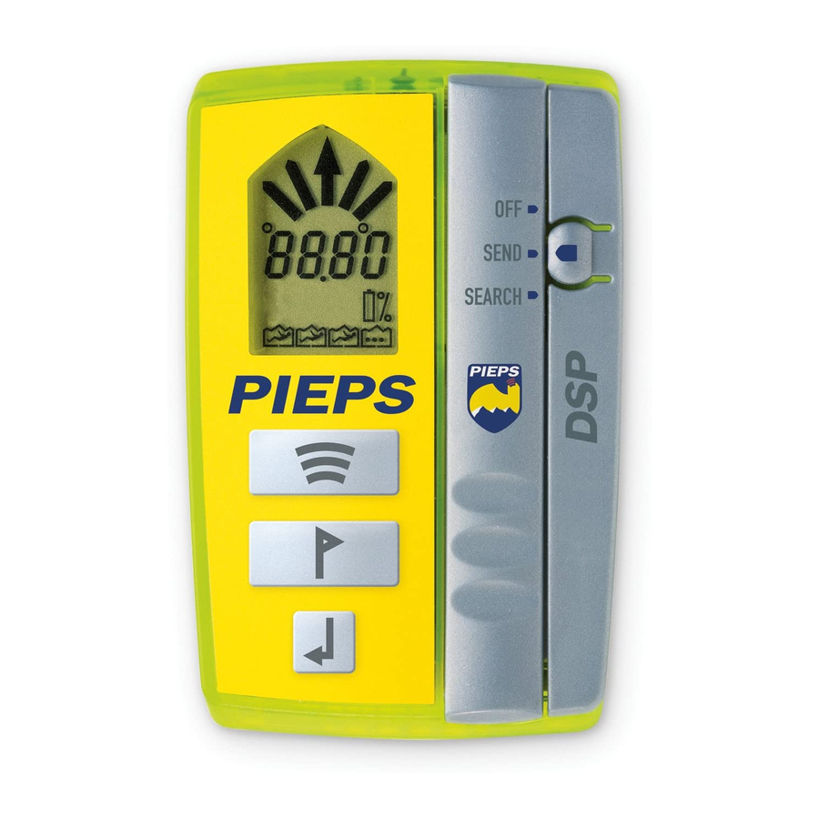 PIEPS DSP MANUAL Pdf Download | ManualsLib