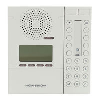 VINGTOR STENTOFON MASTER STATION V2 GETTING STARTED MANUAL Pdf Download ...