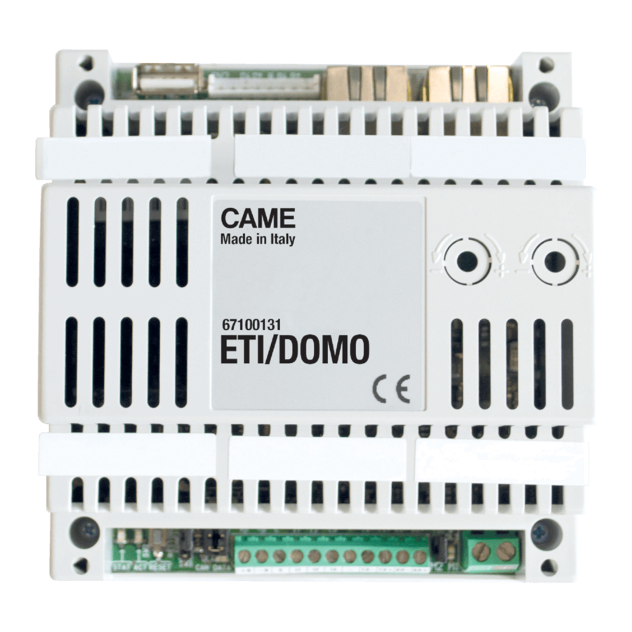 BPT ETI-MINISER XIP INSTALLATION MANUAL Pdf Download | ManualsLib