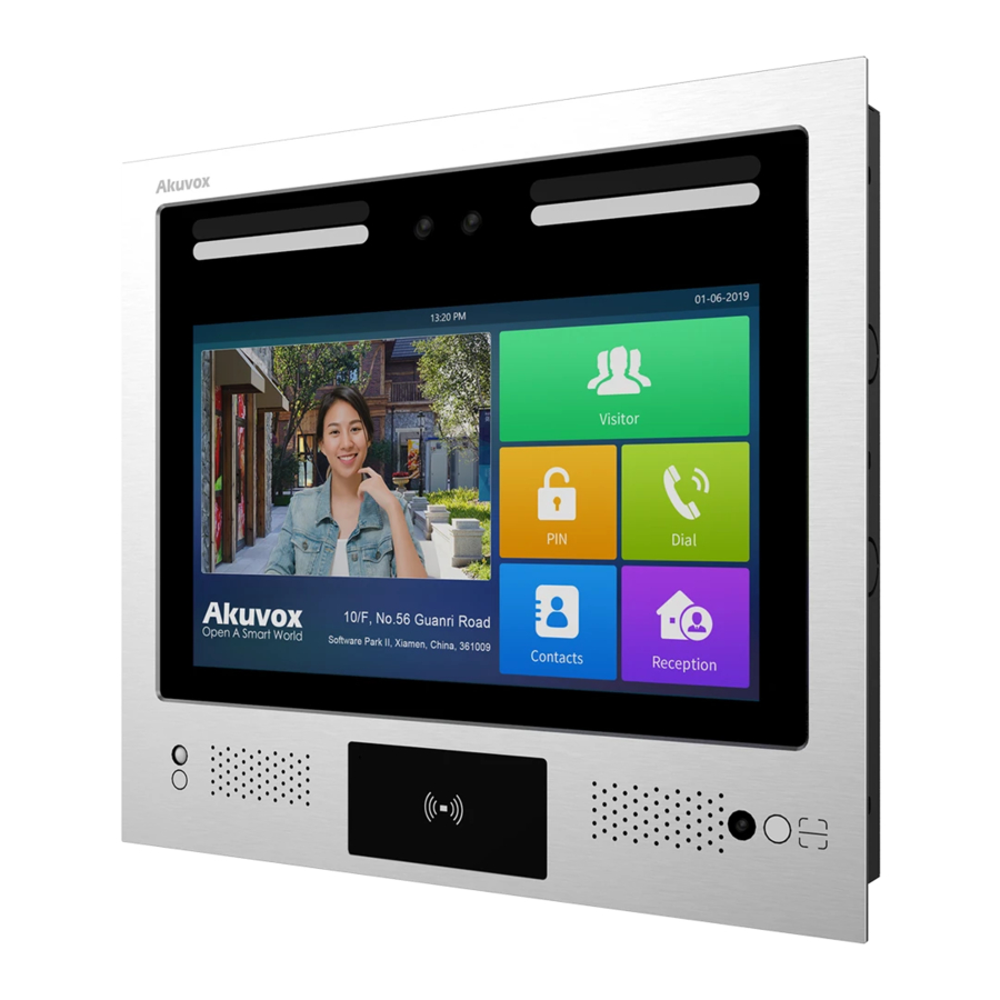 AKUVOX X916S INSTALLATION TIPS Pdf Download | ManualsLib