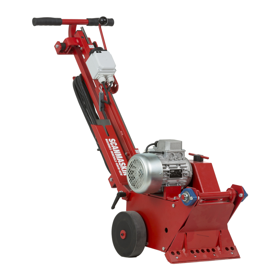 SCANMASKIN MULTISTRIPPER MANUAL Pdf Download | ManualsLib