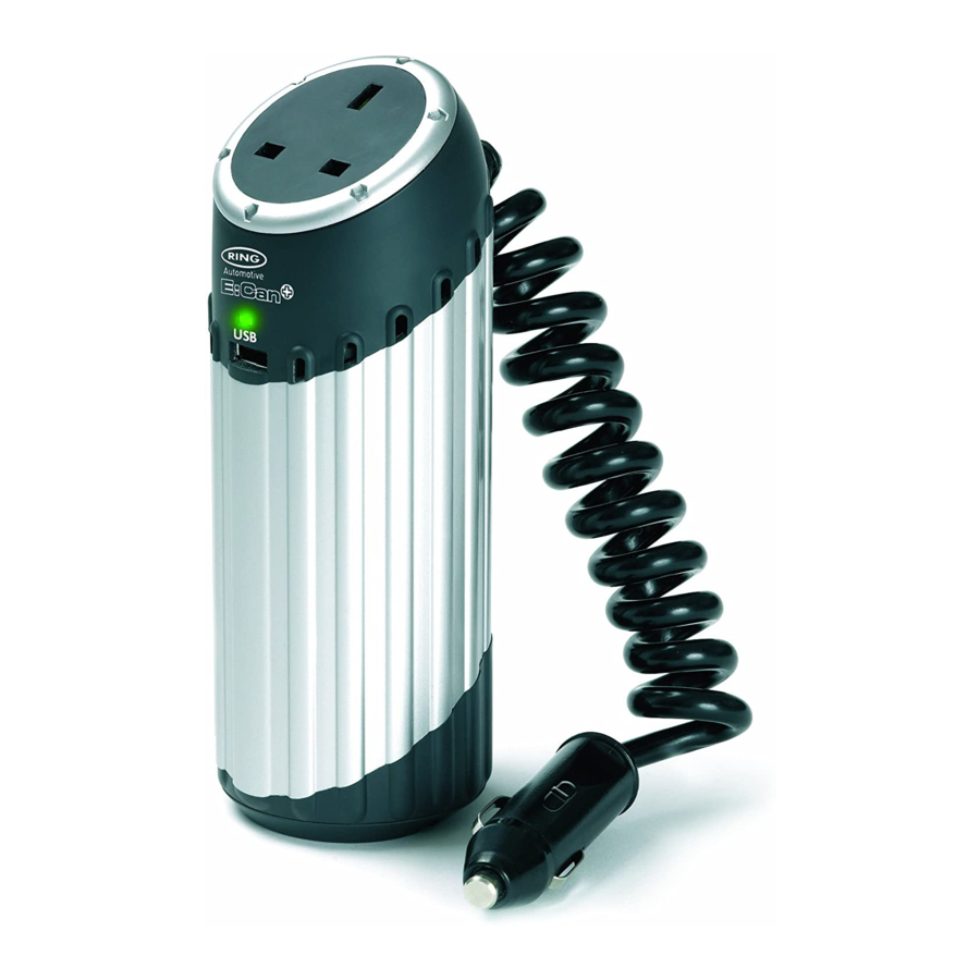 RING POWERING E:CAN INSTRUCTIONS Pdf Download | ManualsLib