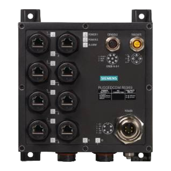 SIEMENS SIMATIC NET RUGGEDCOM RS969 EQUIPMENT MANUAL Pdf Download ...