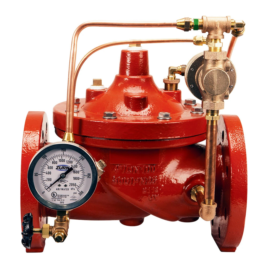 ZURN WILKINS ZW205FP INSTALLATION START-UP MAINTENANCE Pdf Download ...