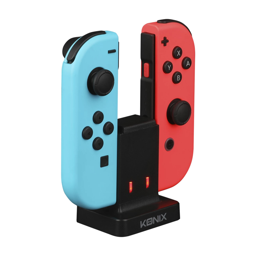KONIX DUAL JOY-CON CHARGE BASE USER MANUAL Pdf Download | ManualsLib