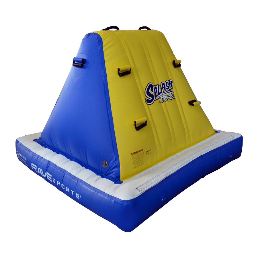 RAVE SPORTS SPLASH TRAX OWNER'S MANUAL Pdf Download | ManualsLib