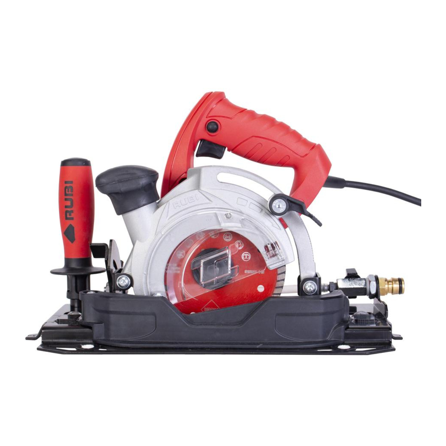 RUBI TC-125 TRANSLATION OF THE ORIGINAL Pdf Download | ManualsLib