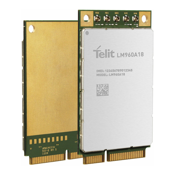 TELIT WIRELESS SOLUTIONS LM960 THERMAL DESIGN MANUAL Pdf Download ...