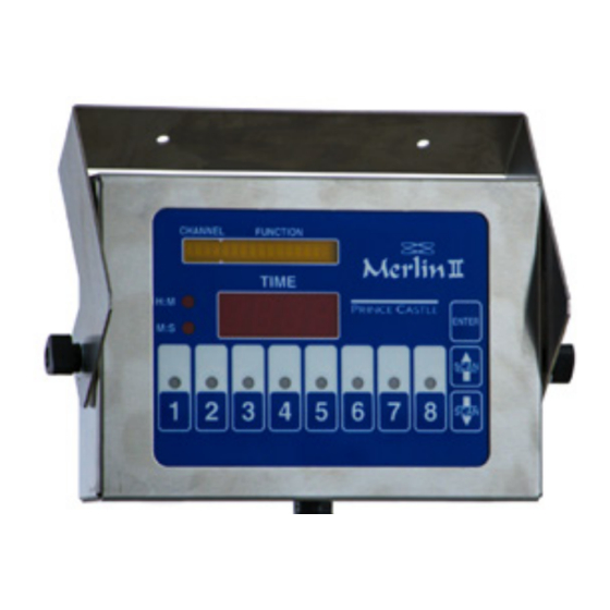 PRINCE CASTLE MERLIN II 840-C SERIES OPERATING INSTRUCTIONS MANUAL Pdf ...