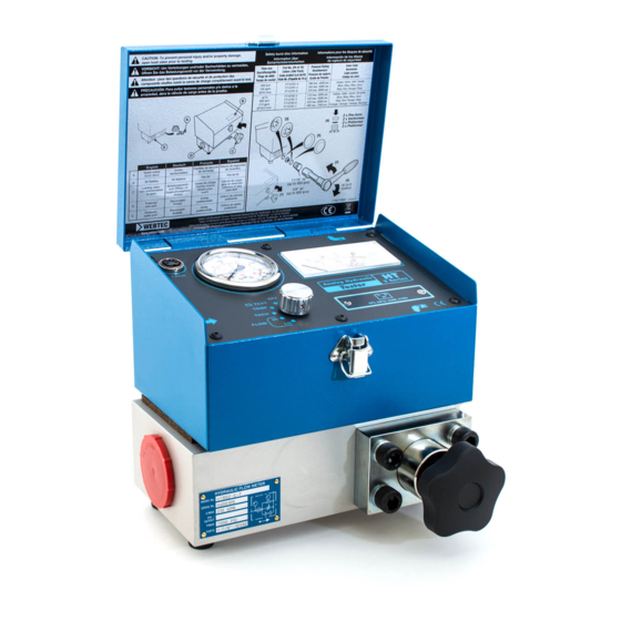 WEBTEC 1 SERIES USER MANUAL Pdf Download | ManualsLib