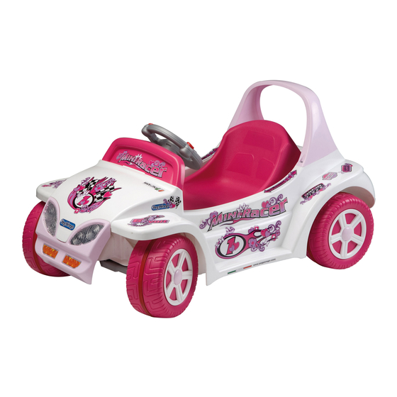 PEG-PEREGO MINI RACER USE AND CARE MANUAL Pdf Download | ManualsLib