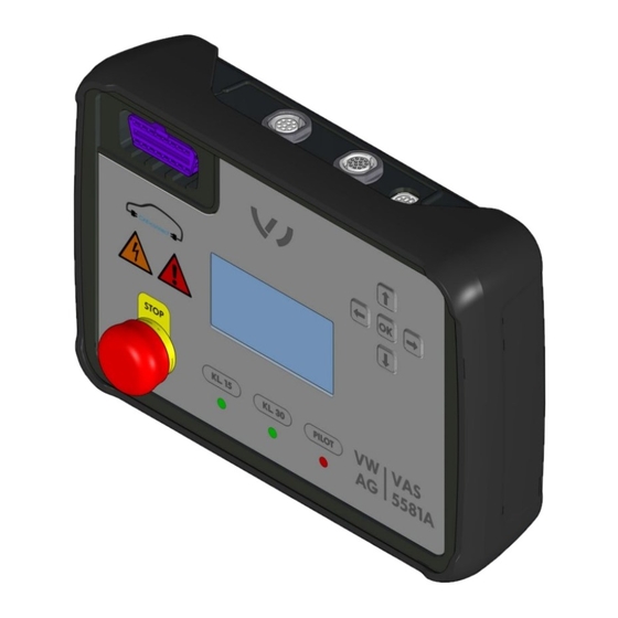 CAR-CONNECT VAS 5581A OPERATING MANUAL Pdf Download | ManualsLib