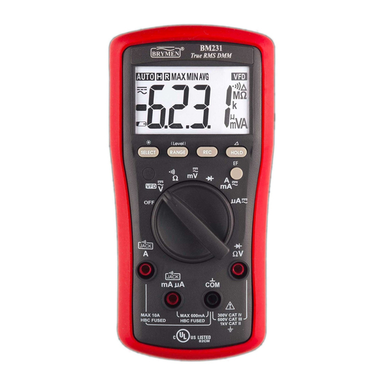 BRYMEN BM230 SERIES USER MANUAL Pdf Download | ManualsLib