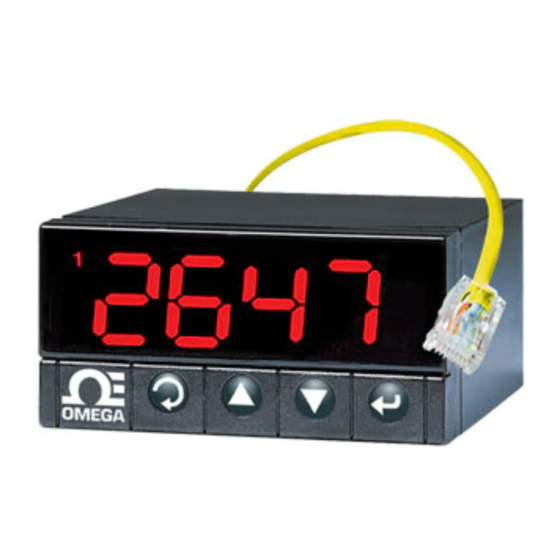 OMEGA ENGINEERING I SERIES USER MANUAL Pdf Download | ManualsLib