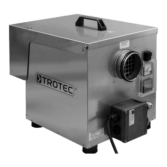 TROTEC TTR 250 EX OPERATING MANUAL Pdf Download | ManualsLib