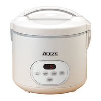 Aroma Rice Cooker User Manuals Download | ManualsLib