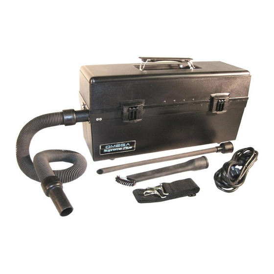 ATRIX OMEGA SUPREME VACUUM VACUUM CLEANER SPECIFICATIONS | ManualsLib